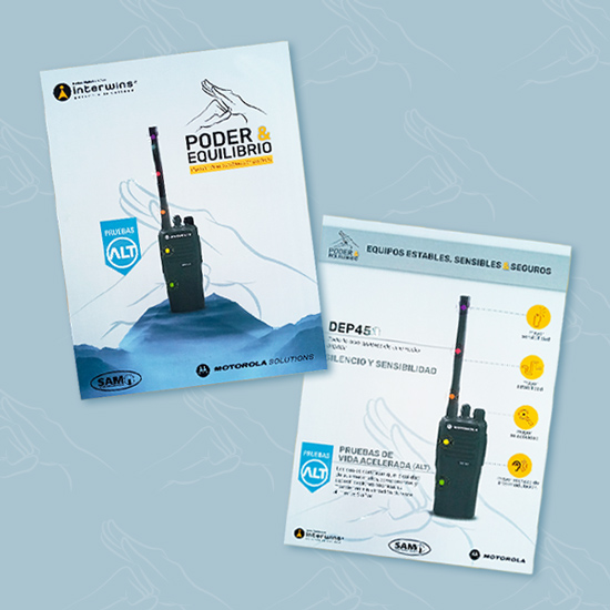 Volante DEP450 Interwins - Bullet Marketing y Merchandising